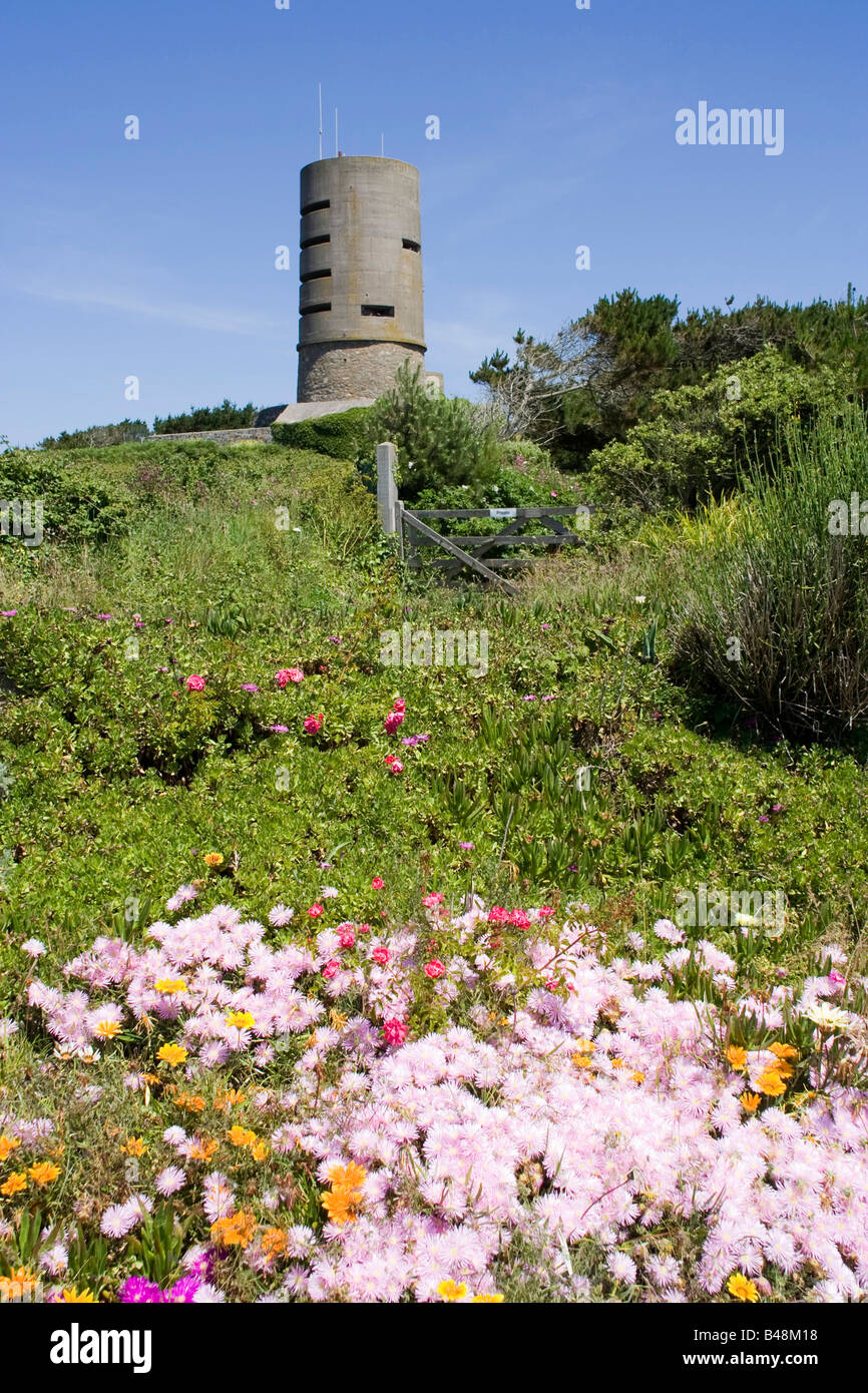 German fortifications of the channel islands hi-res stock photography ...