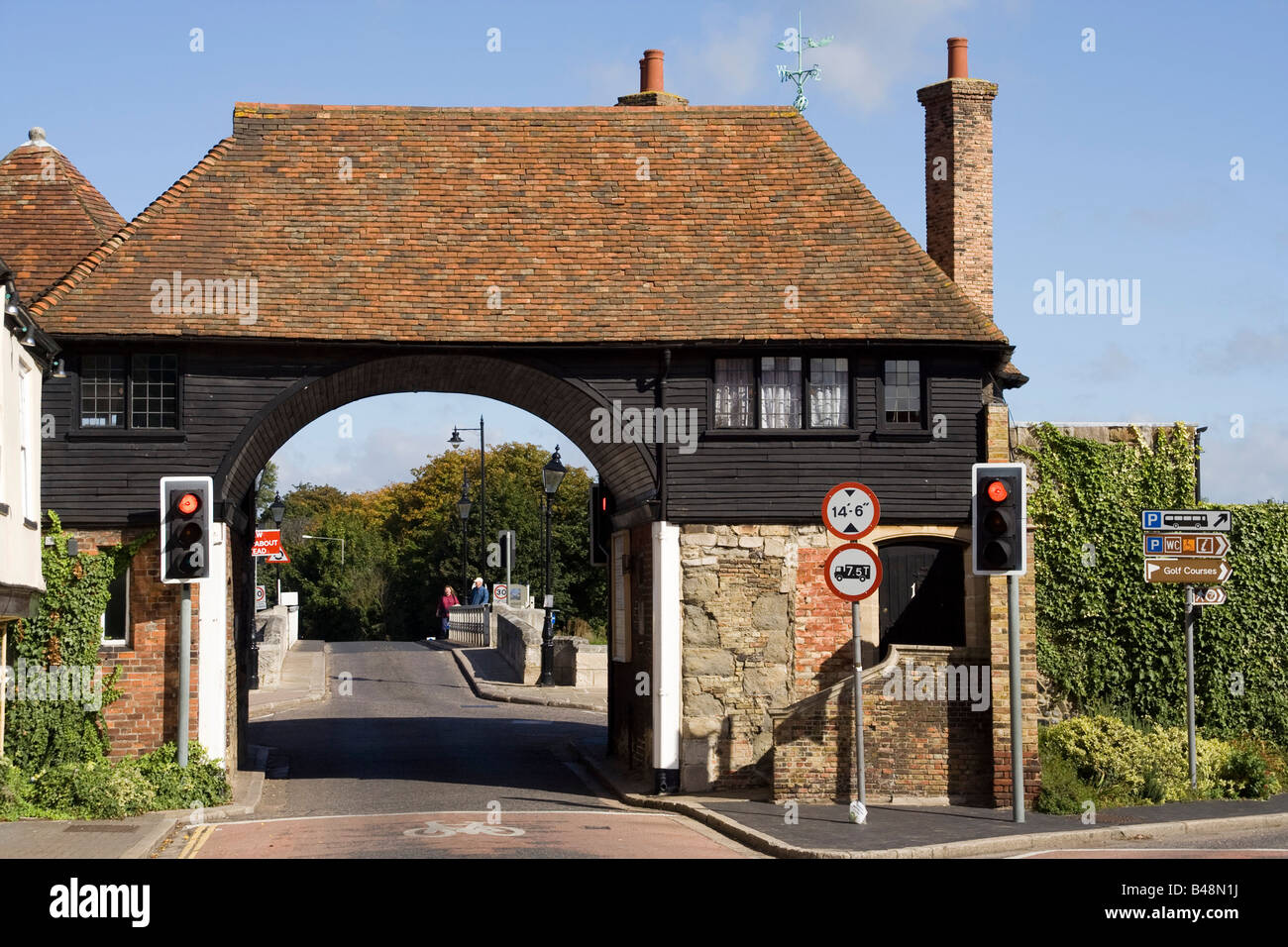 Barbican gate sandwich kent hi-res stock photography and images - Alamy