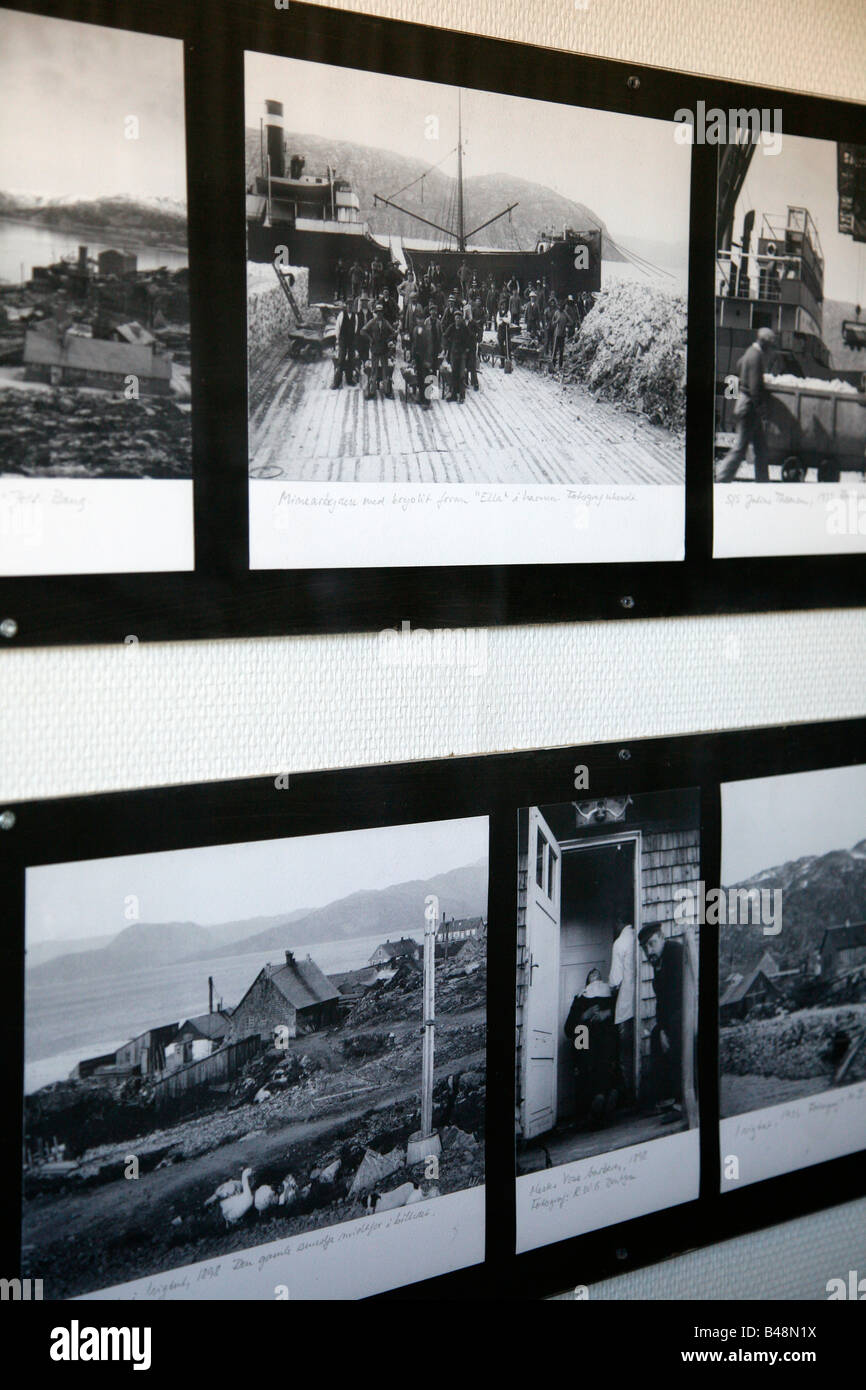 Aug 2008 - Pictures at the geological museum in Ivigtut showing daily ...