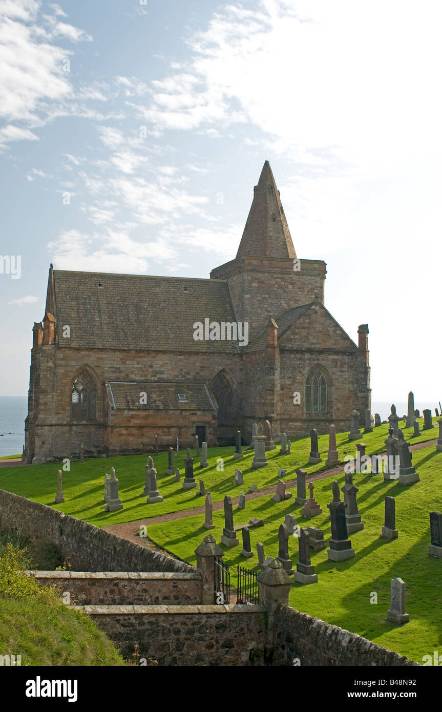 St Monans Parish Church East Neuk Fife Region Scotland Stock Photo - Alamy