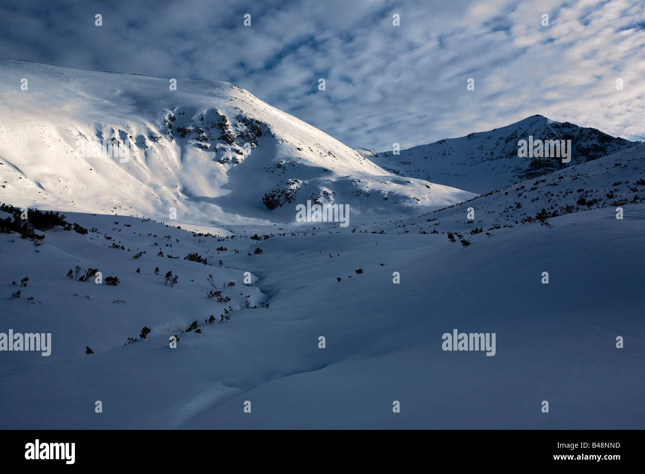 Mussala Peak, Rila mountain, Eastern european landscape Stock Photo - Alamy