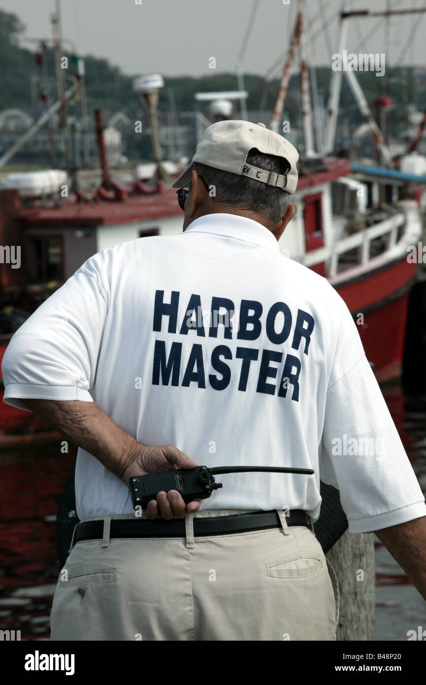 The Harbour Master keeping an eye on the boating traffic around ...