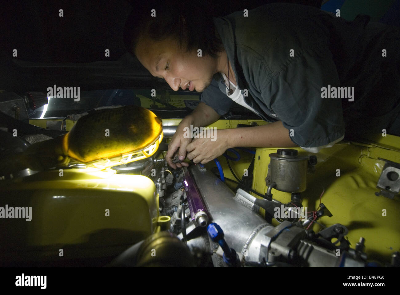 Drag car racing hi-res stock photography and images - Alamy