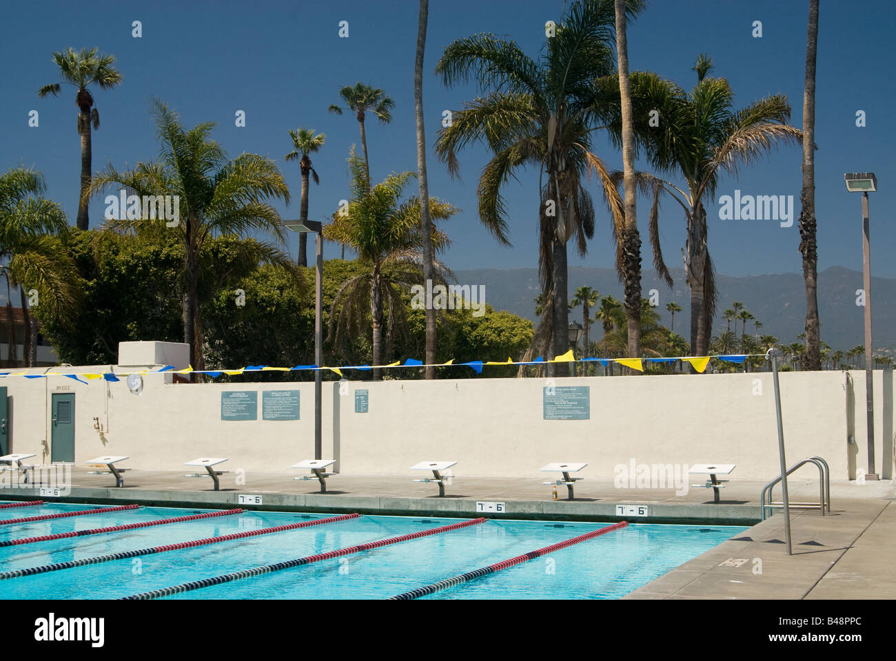 Swimming pool flags hi-res stock photography and images - Alamy