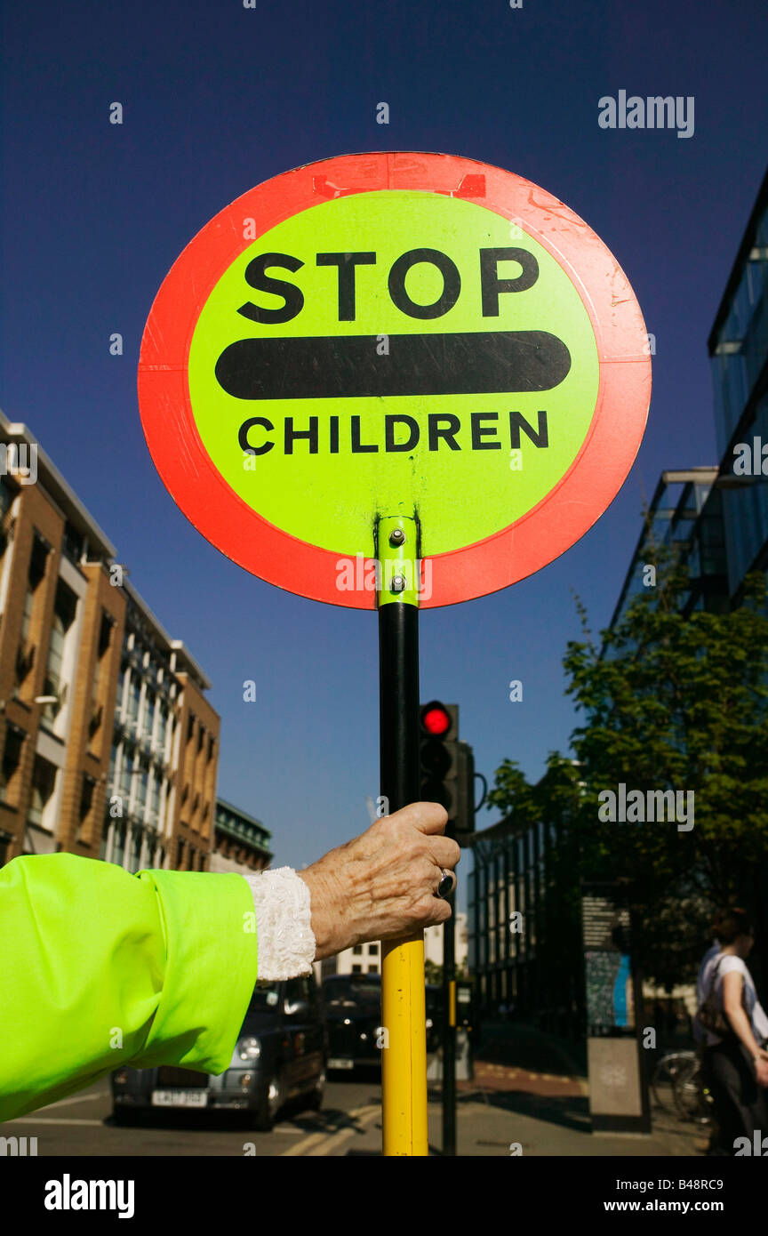 Lollypop traffic sign hi-res stock photography and images - Alamy