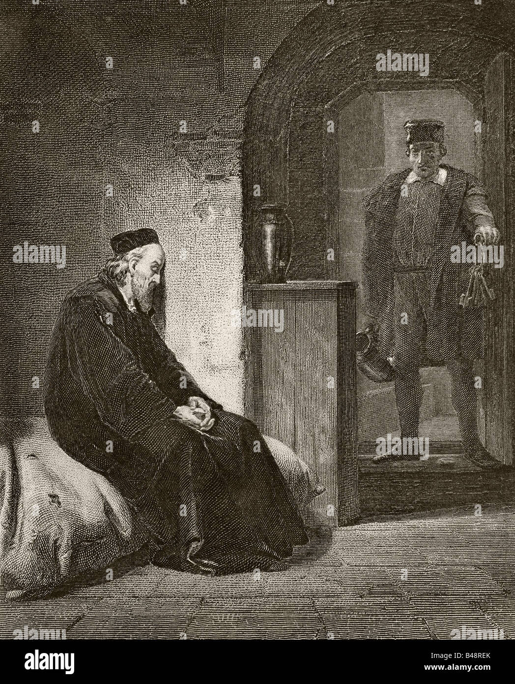 Sir Thomas More, 1478-1535, seen here in prison. Sir Thomas More ...