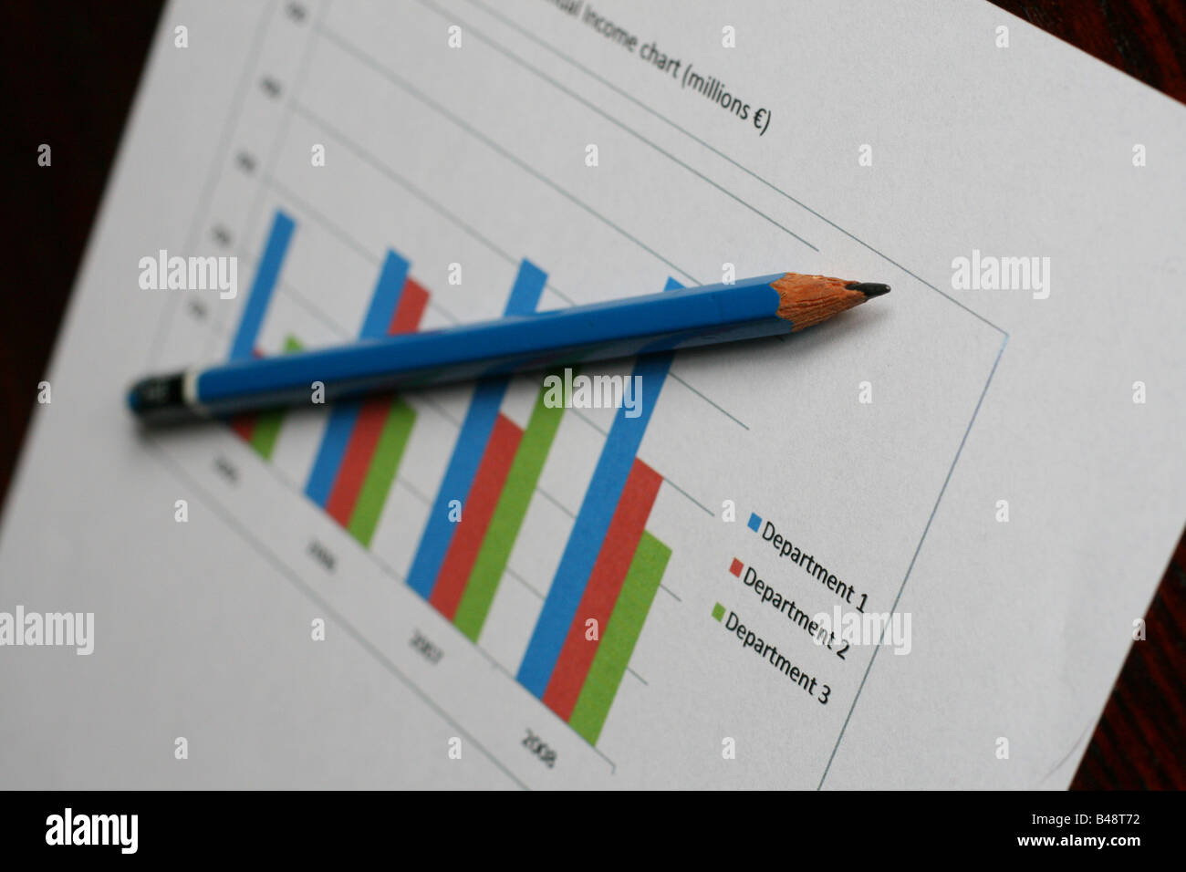 business chart sales income graph Stock Photo - Alamy