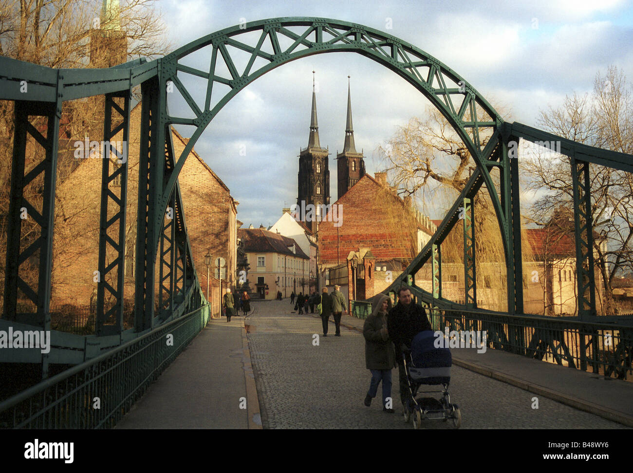 The Cathedral Island in Wroclaw, Poland Stock Photo - Alamy