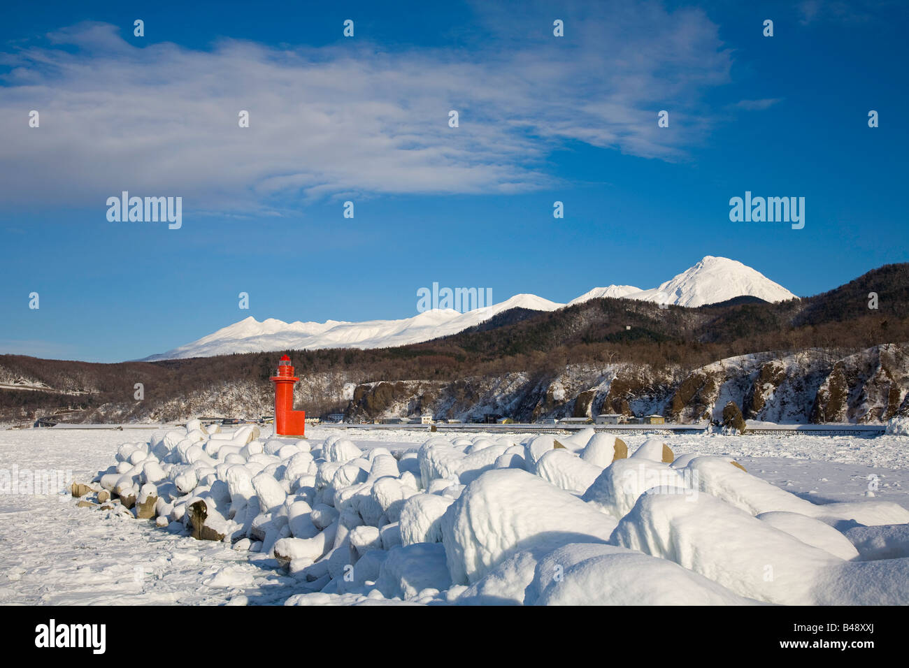 Hokkaido japanese lighthouse hi-res stock photography and images - Alamy