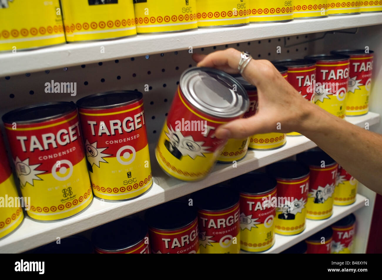 Customers shop for designer merchandise at a Target Bullseye Bodega pop ...
