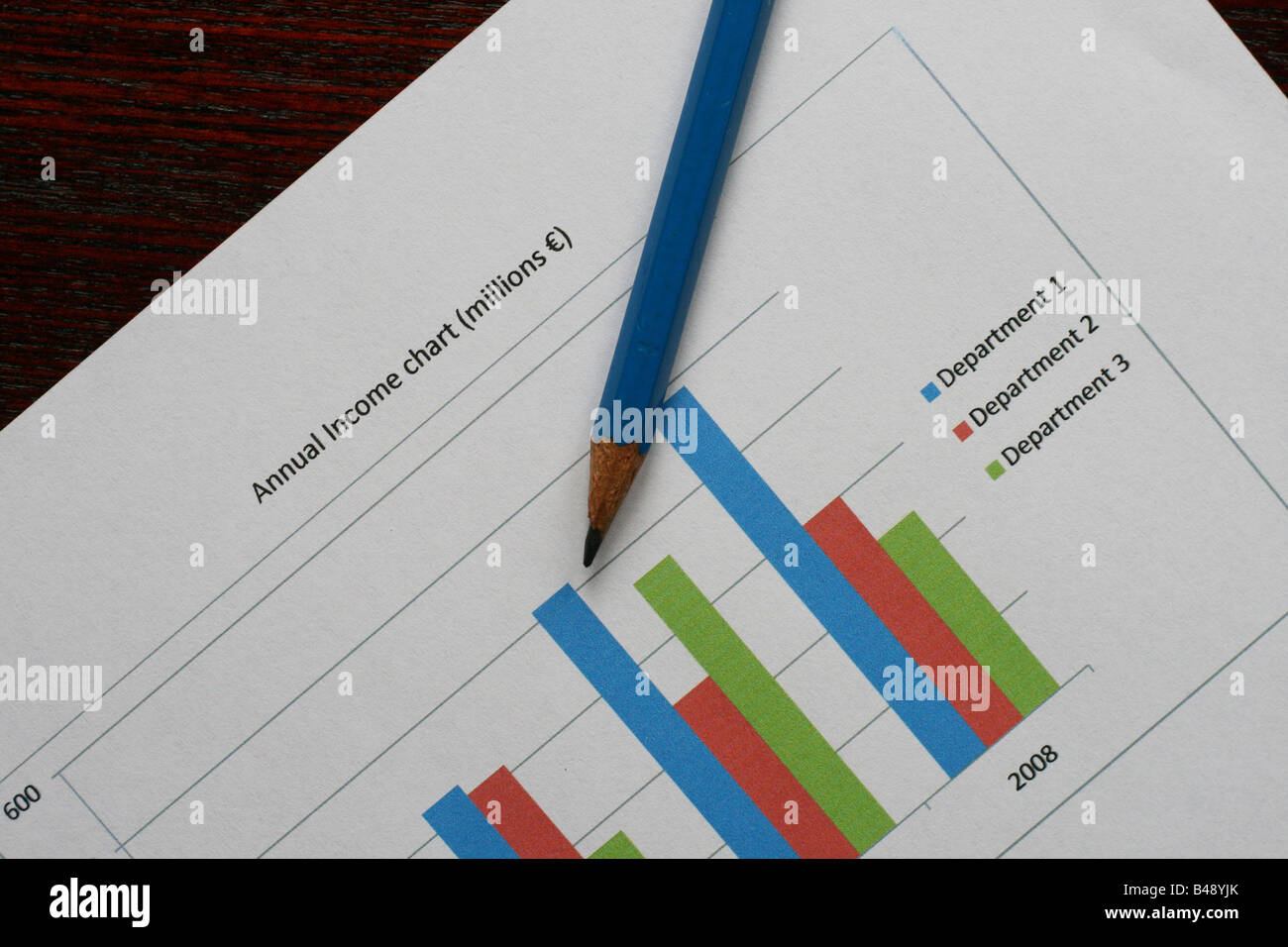 business chart sales income graph Stock Photo - Alamy