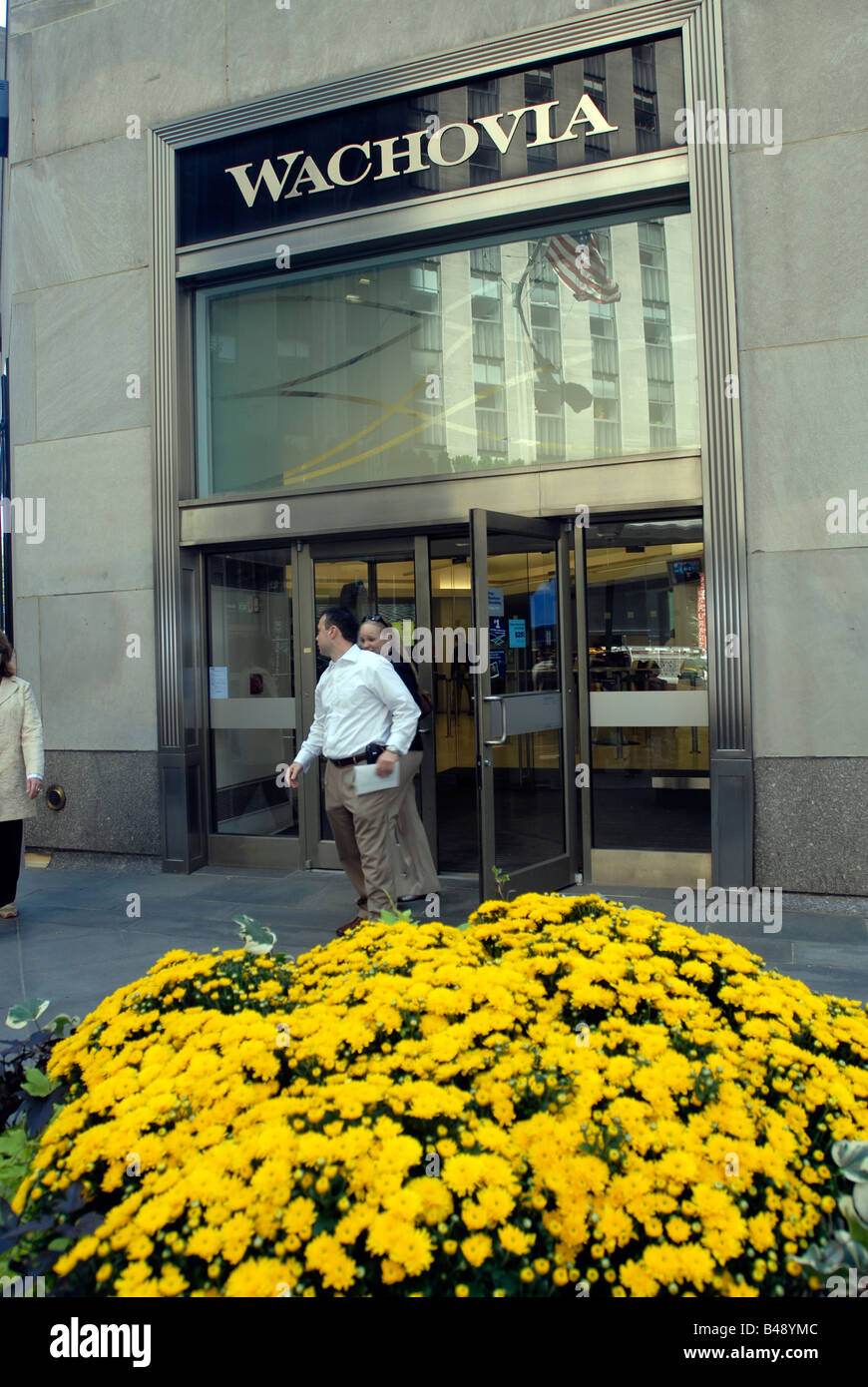 A branch of Wachovia Bank is seen in New York Stock Photo - Alamy