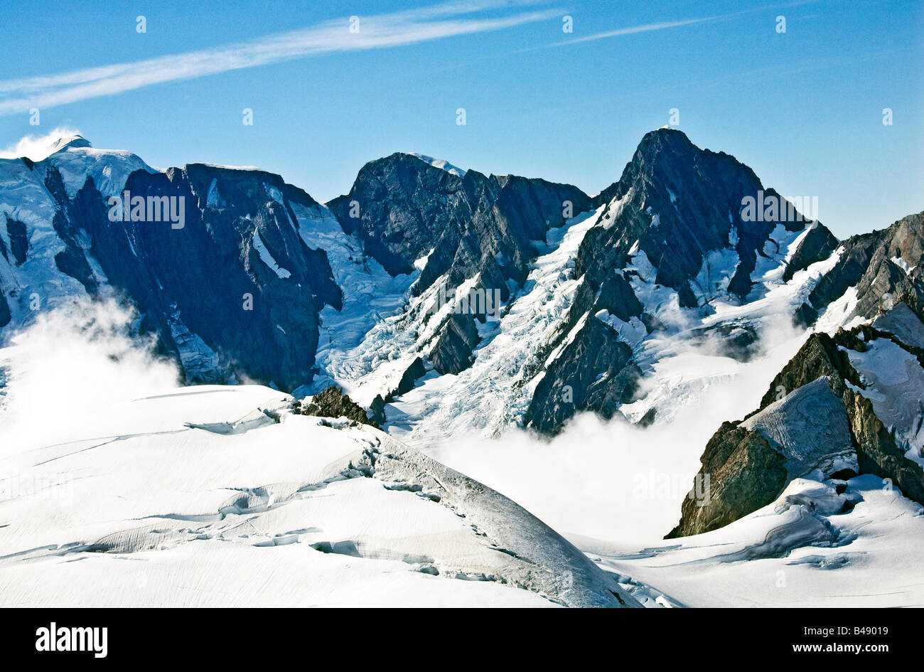 Mount Cook Range, New Zealand Stock Photo - Alamy