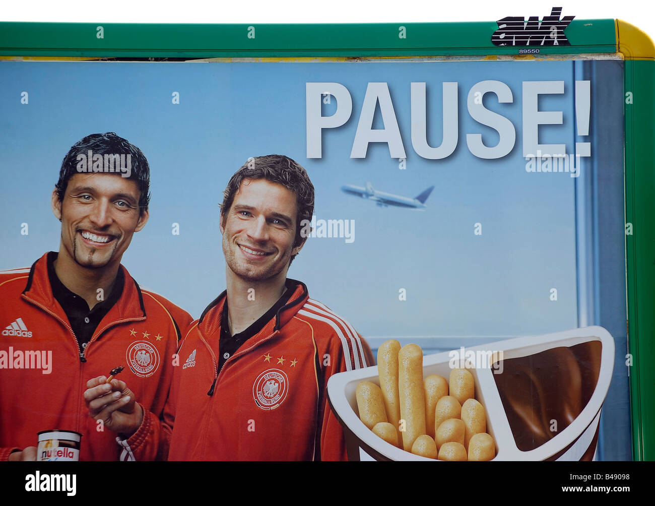 advertising billboard germany deustchland football players ...