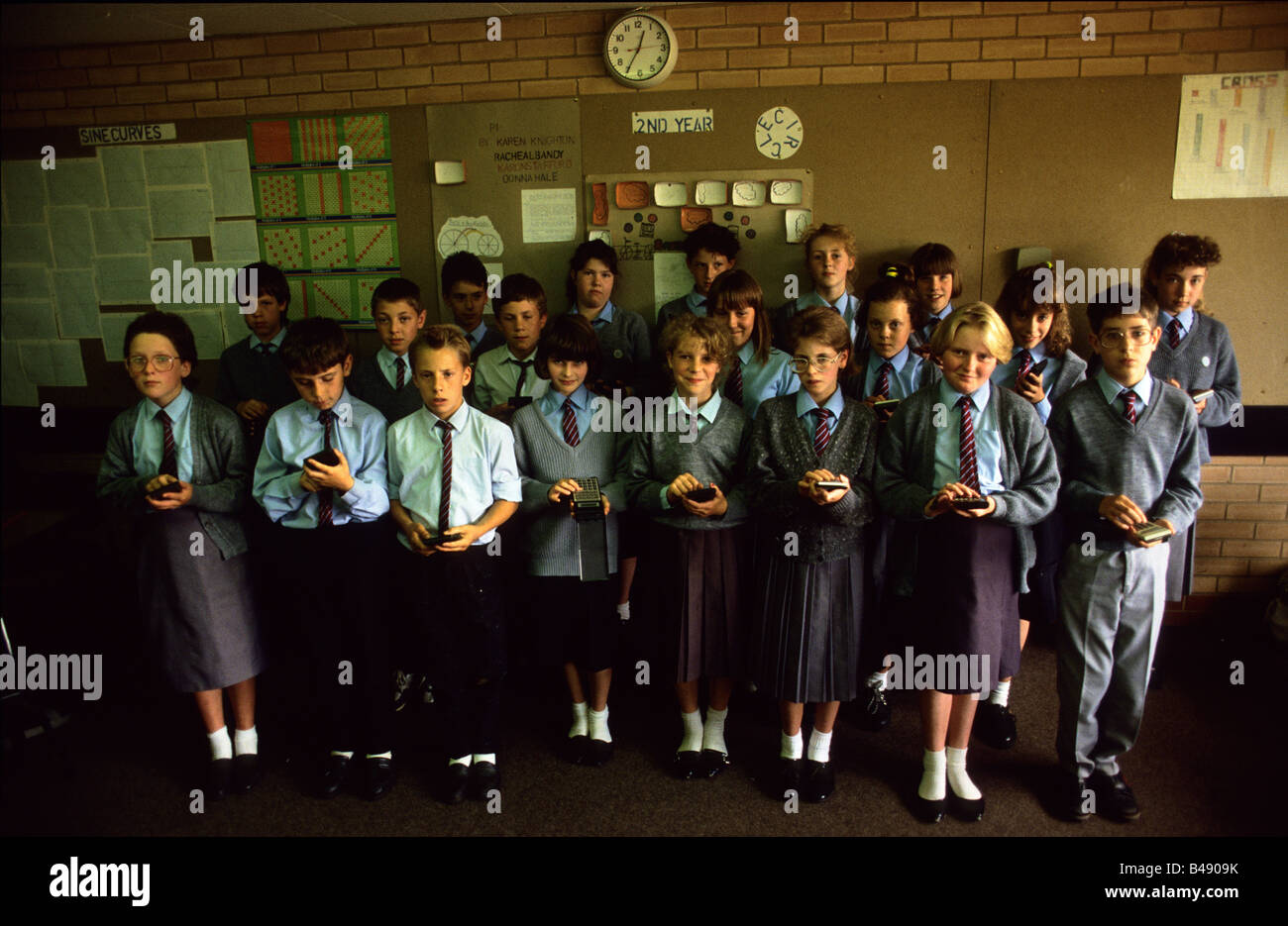 Primary school maths uniform hi-res stock photography and images - Alamy