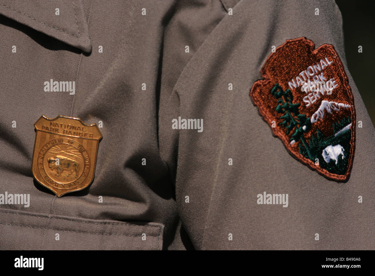 National park ranger badge hi-res stock photography and images - Alamy