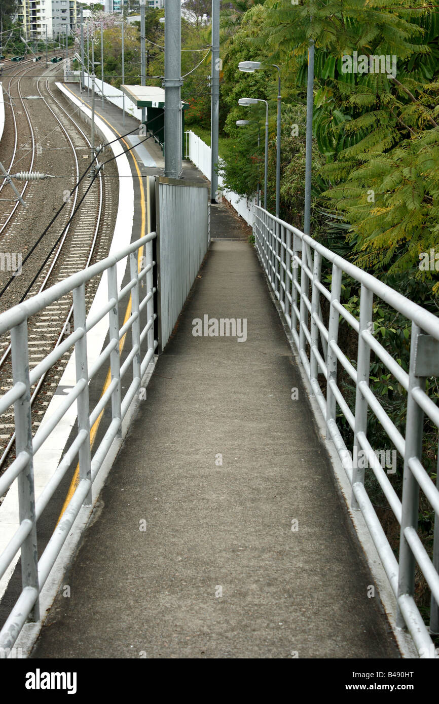 Pedestrian and rail hi-res stock photography and images - Alamy