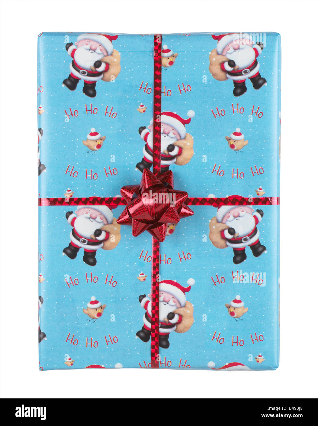 Santa claus wrapping paper hi-res stock photography and images - Alamy