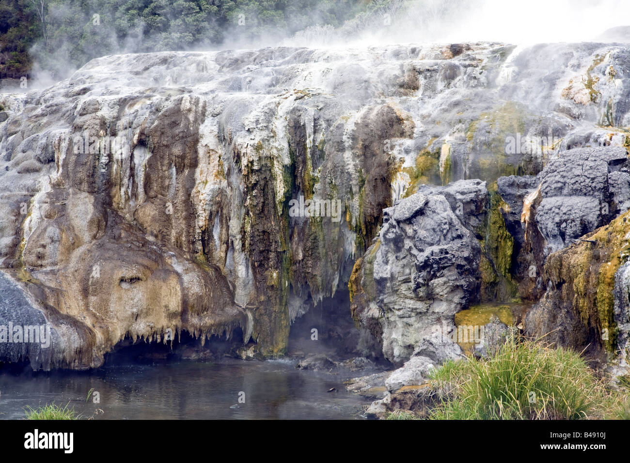 Hot springs of new zealand hi-res stock photography and images - Alamy