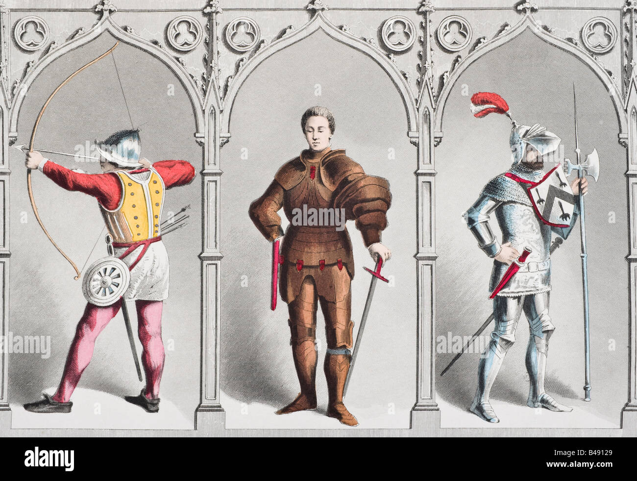 15th Century Military Clothing Heavy Infantryman 15th Century