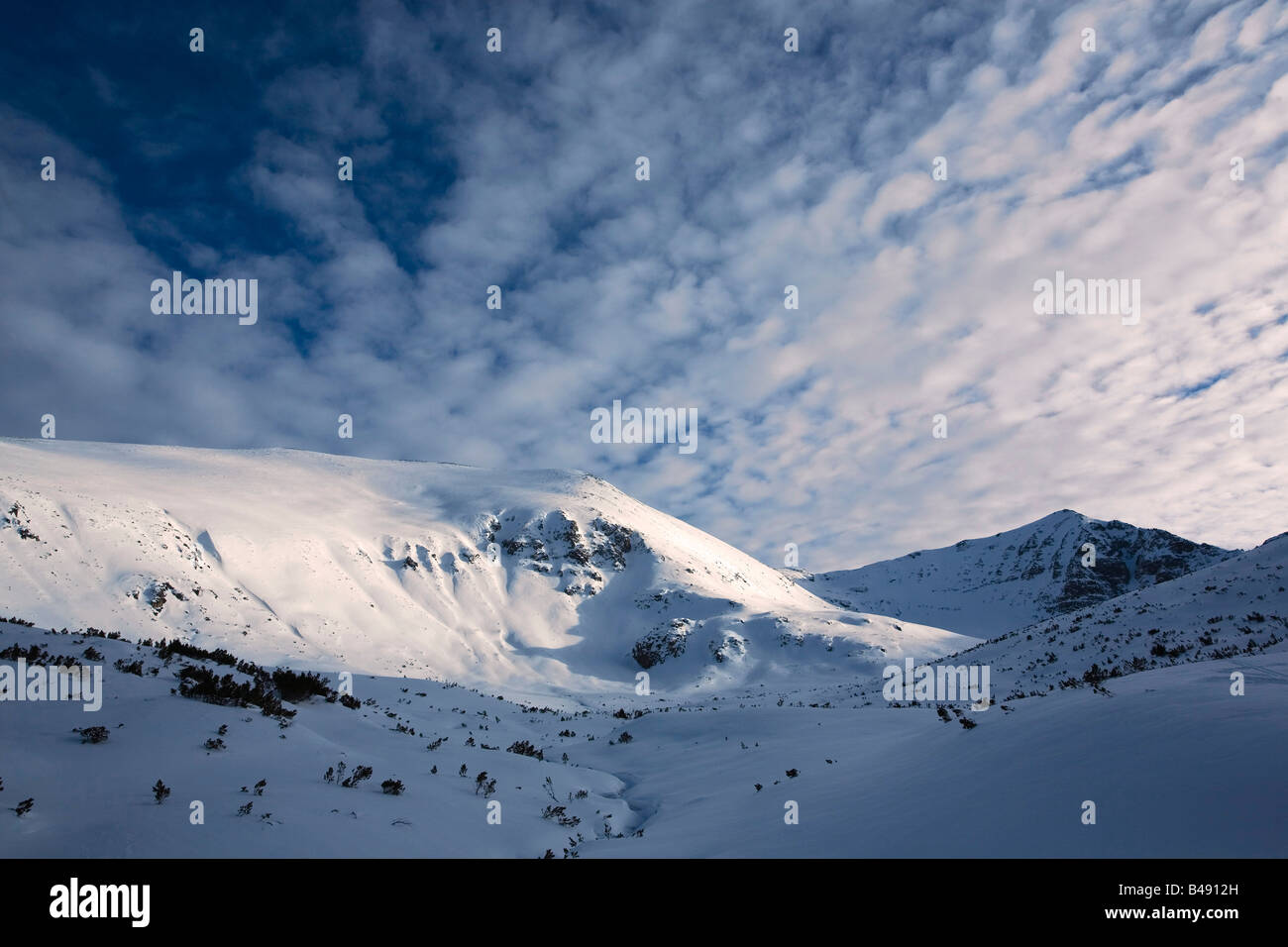 Mussala Peak, Rila mountain, Eastern european landscape Stock Photo - Alamy