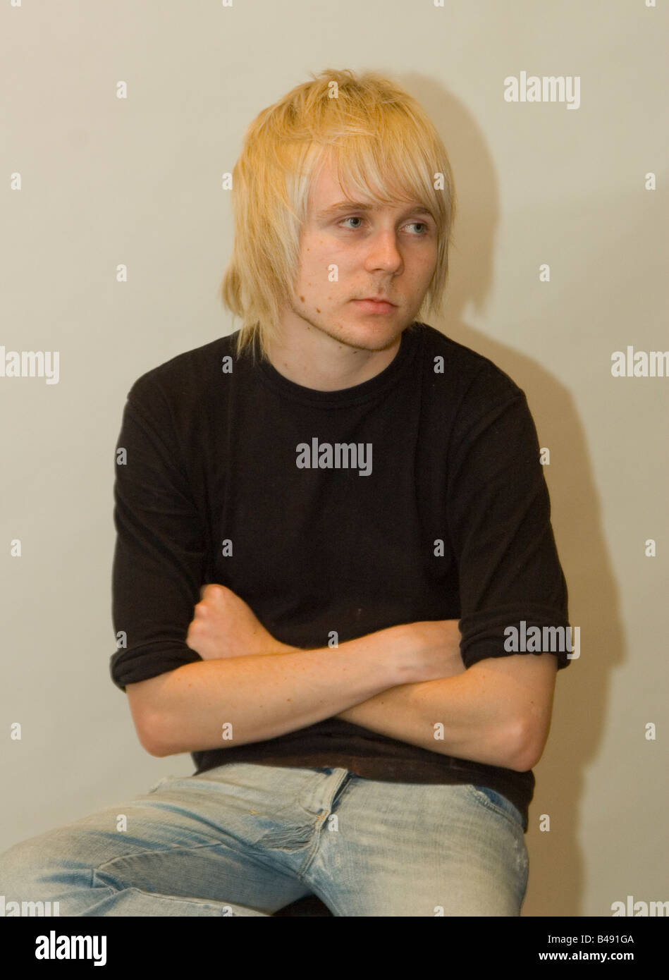 Emo boy hi-res stock photography and images - Alamy