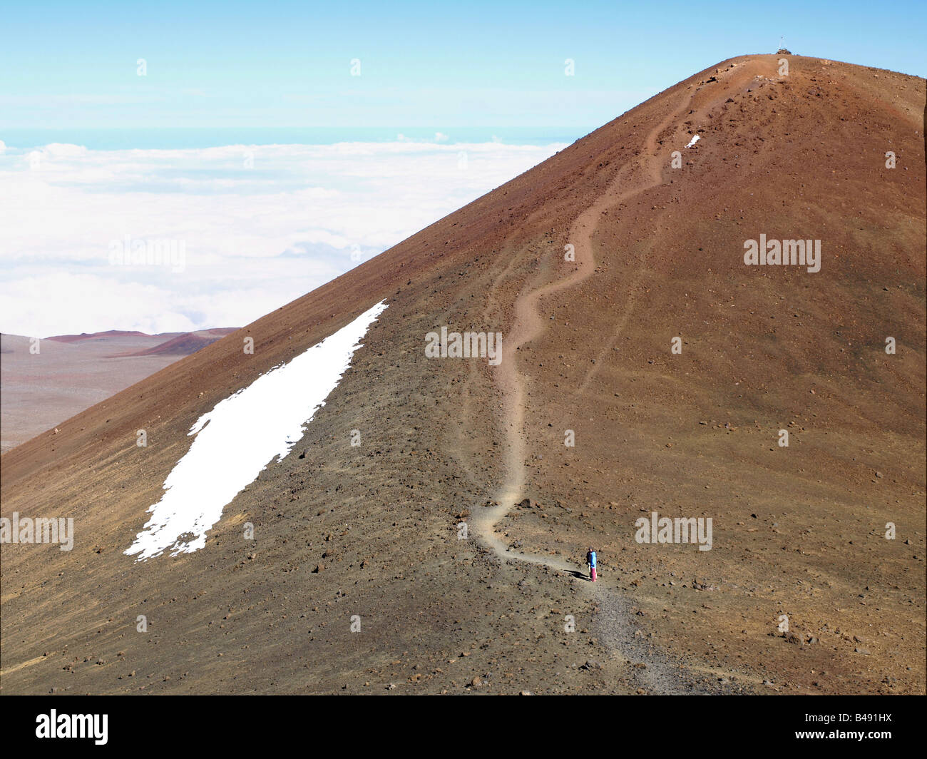Summit of Mauna Kea Volcano , Hawaii , USA Stock Photo - Alamy