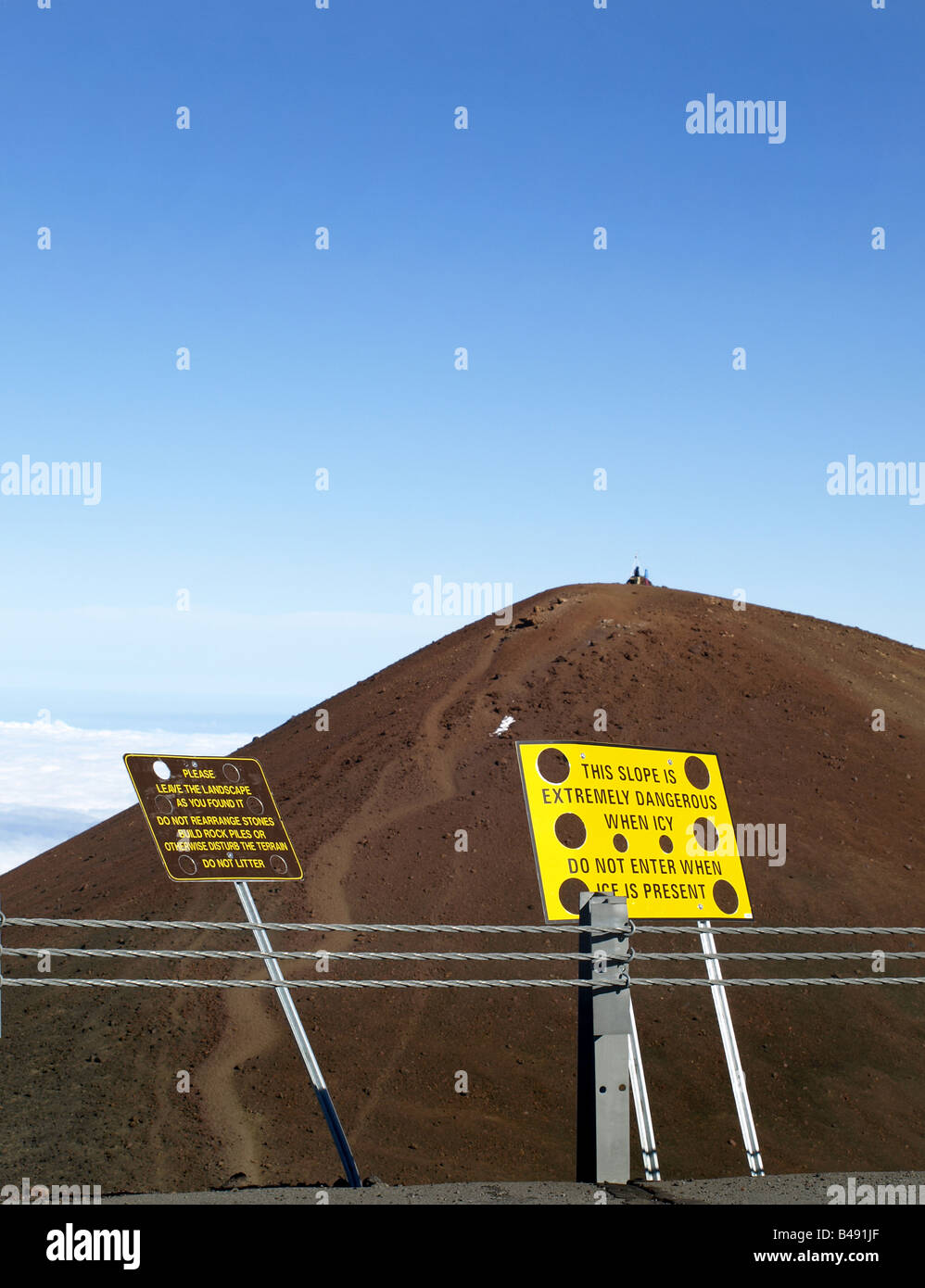 Summit of Mauna Kea Volcano , Hawaii , USA Stock Photo - Alamy