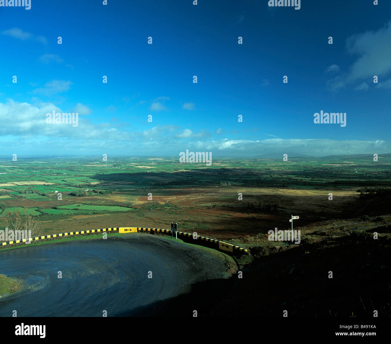 irish inland landscape golden vale, beauty in nature Stock Photo - Alamy