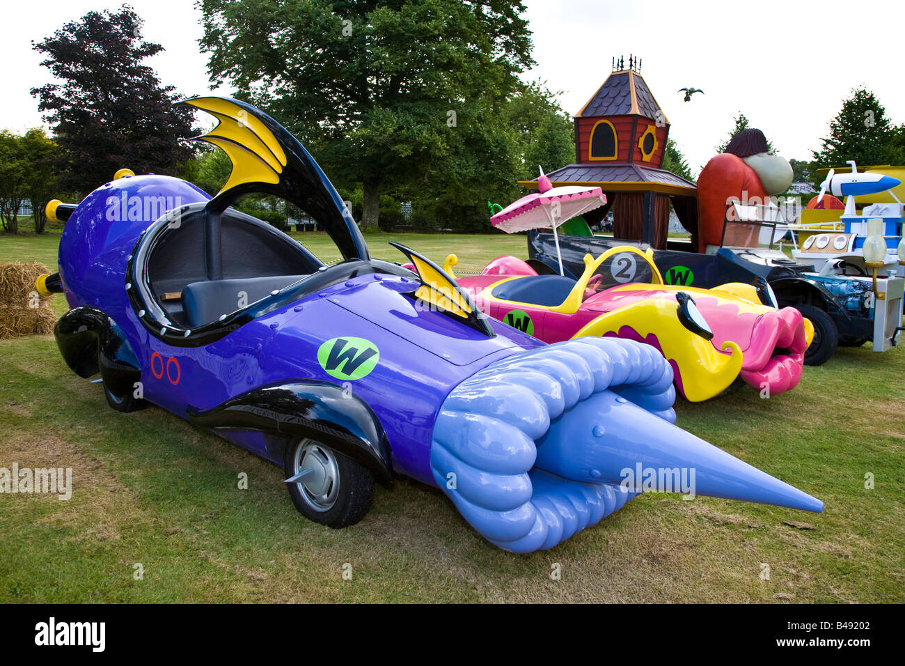 Wacky Racers at Goodwood Festival of Speed, Sussex, UK Stock Photo - Alamy