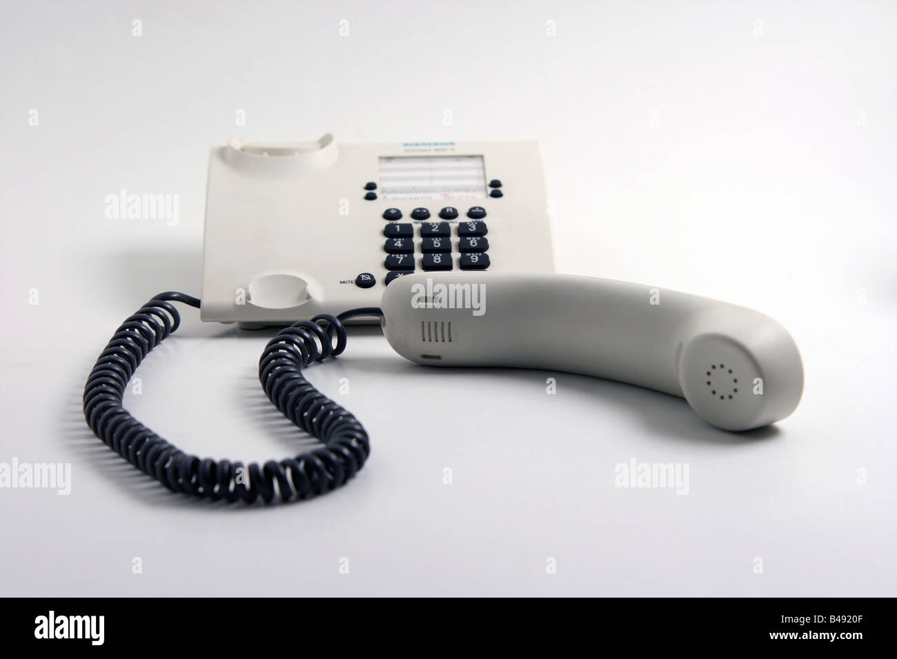 cable telephone device business concepts Stock Photo - Alamy