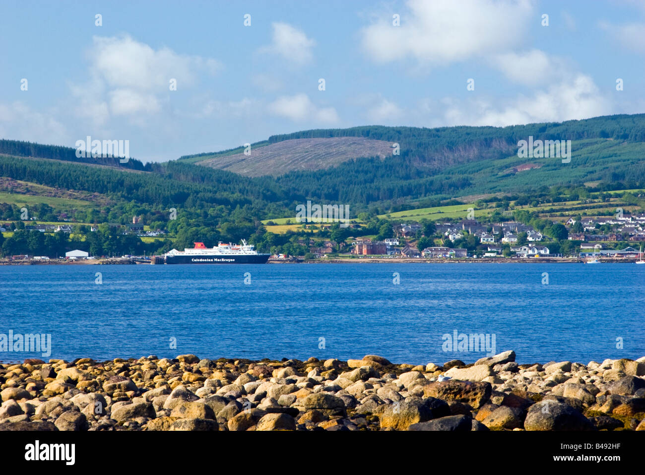 View of Brodick on the Isle of Arran, Scotland 2008 Stock Photo - Alamy
