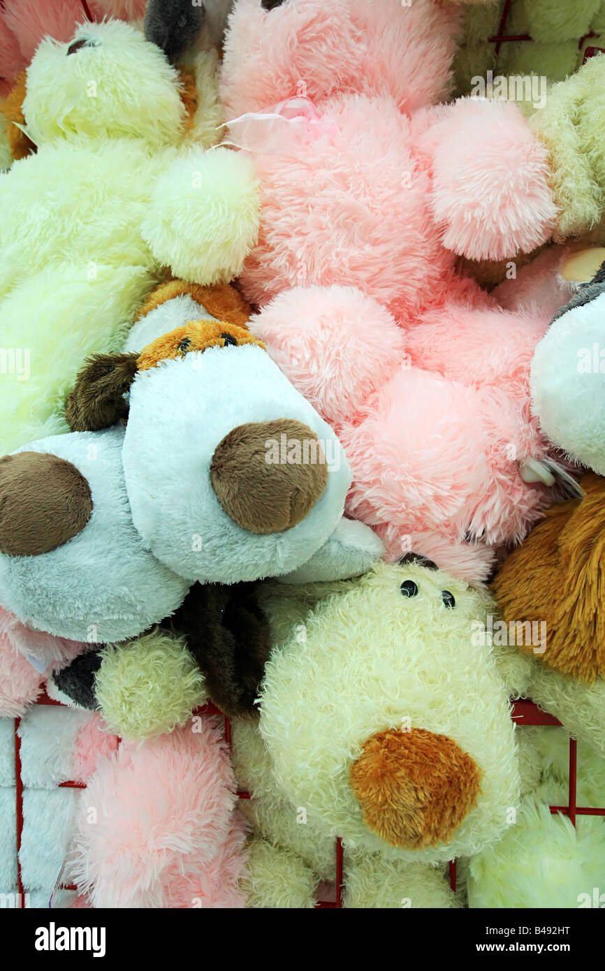 a lot of toys in supermarket Stock Photo - Alamy