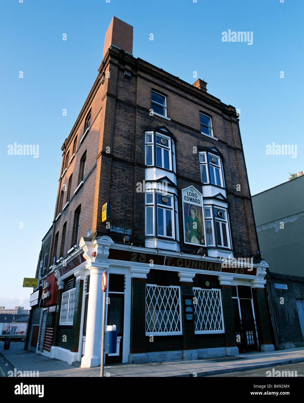 imposing architecture in irelands capital city Stock Photo - Alamy