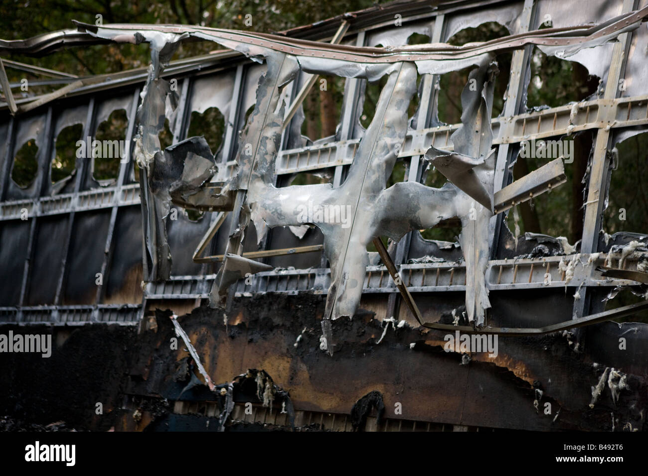 Burned truck hi-res stock photography and images - Alamy