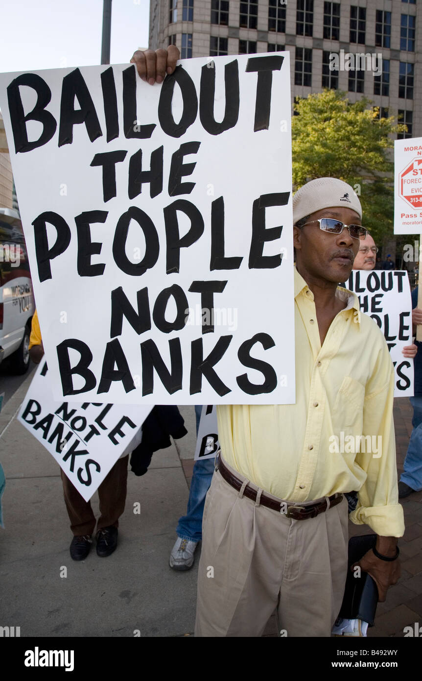 Rally protest bailout economy crisis hi-res stock photography and ...
