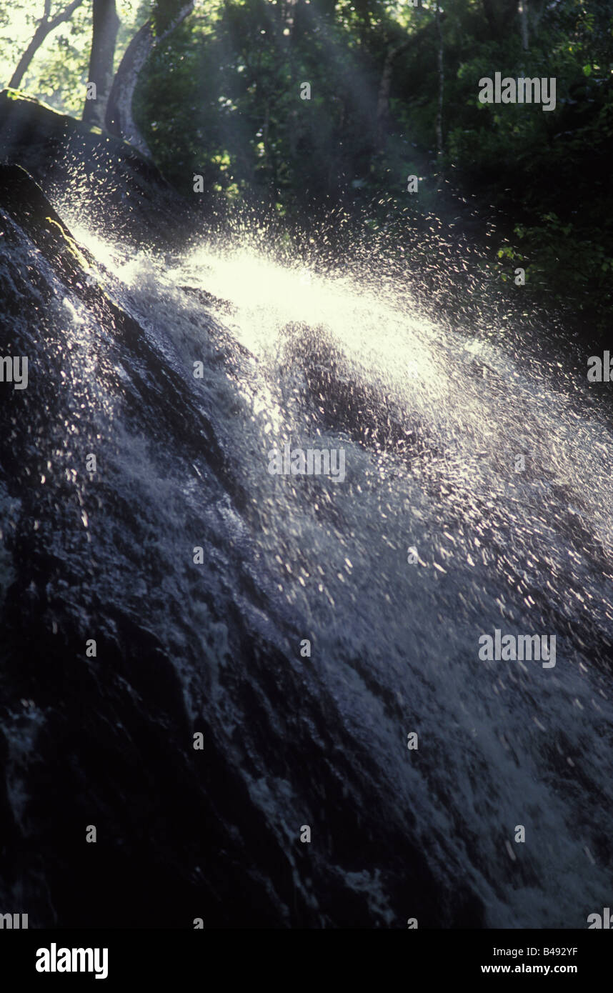 brazilian waterfall in amazonas Stock Photo - Alamy