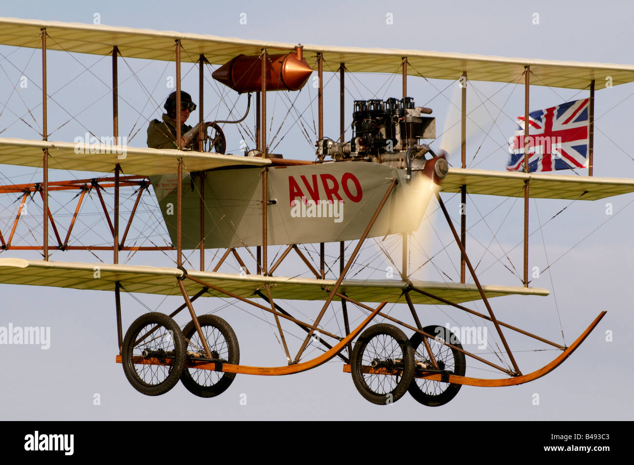 Shuttleworth (Collection) Air Show 2008 Avro Triplane Stock Photo - Alamy