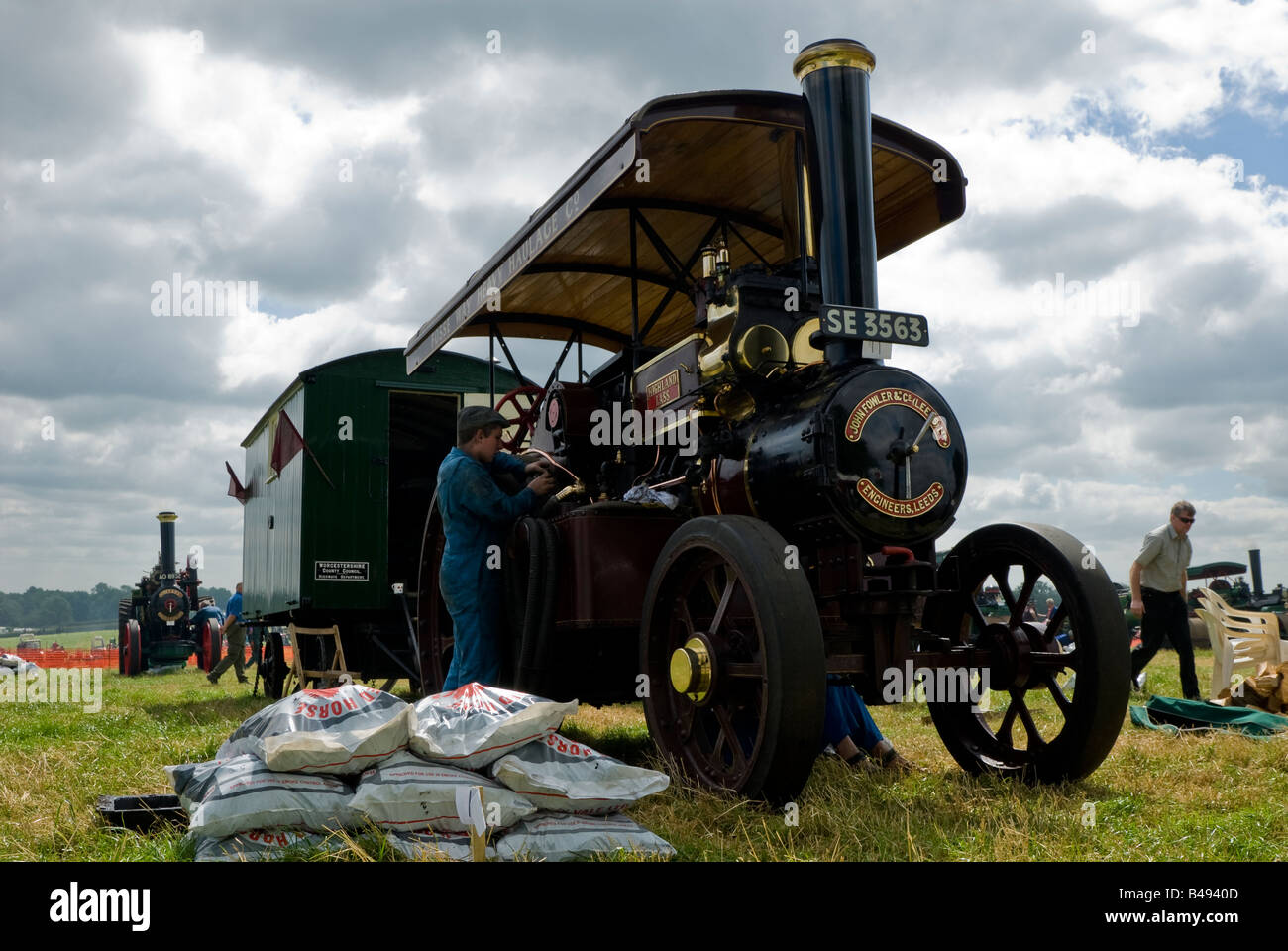 Fowler Hercules style steam tractor at Bloxham Steam Rally. Her name is ...