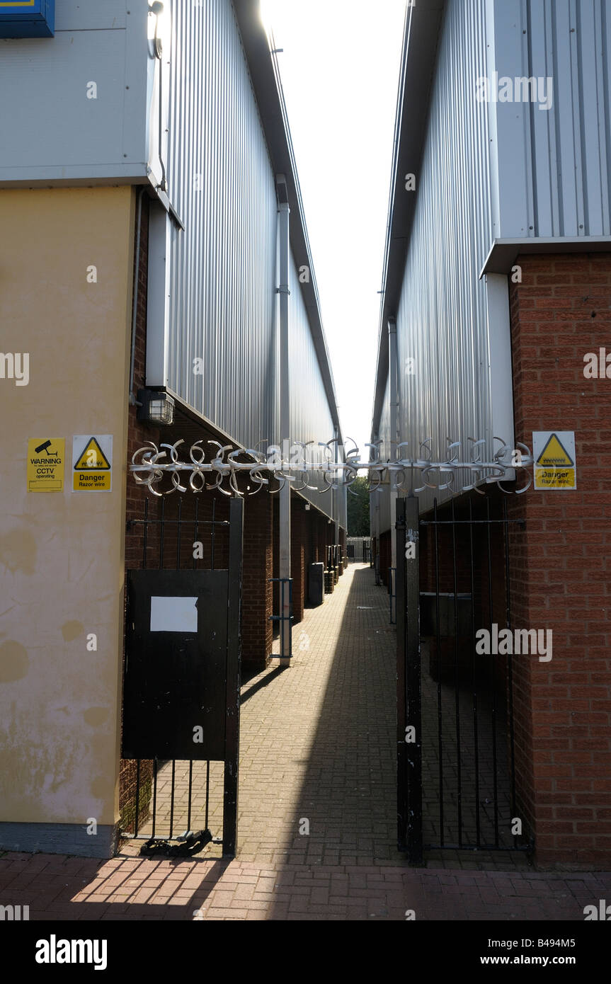 Two warning signs hi-res stock photography and images - Alamy