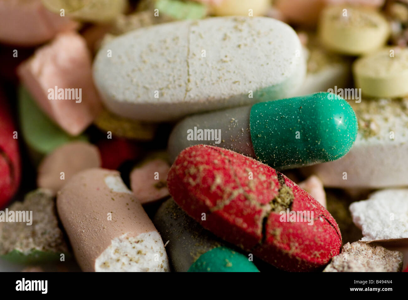 Various pills and medication Stock Photo - Alamy