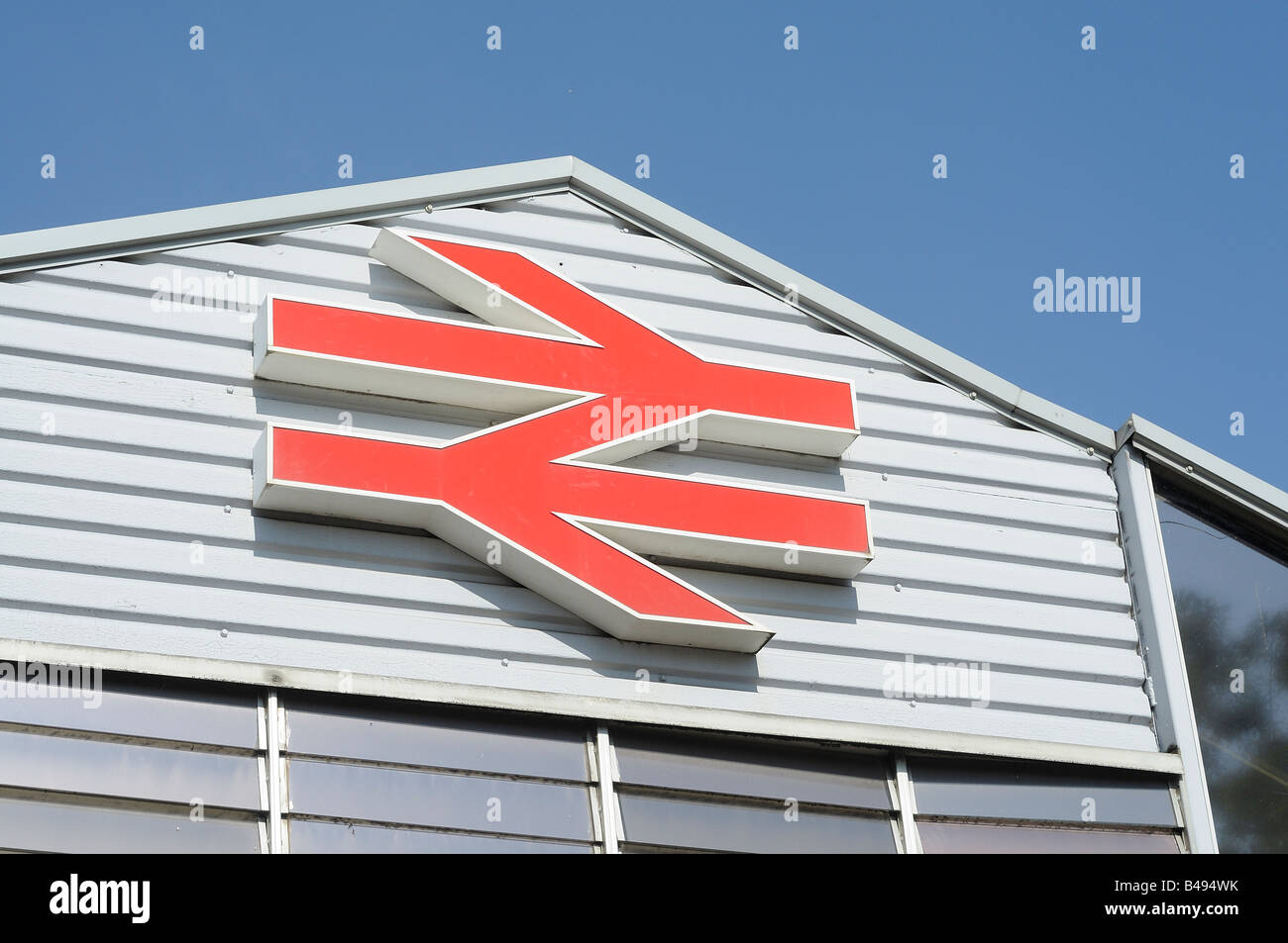 British rail station sign hi-res stock photography and images - Alamy