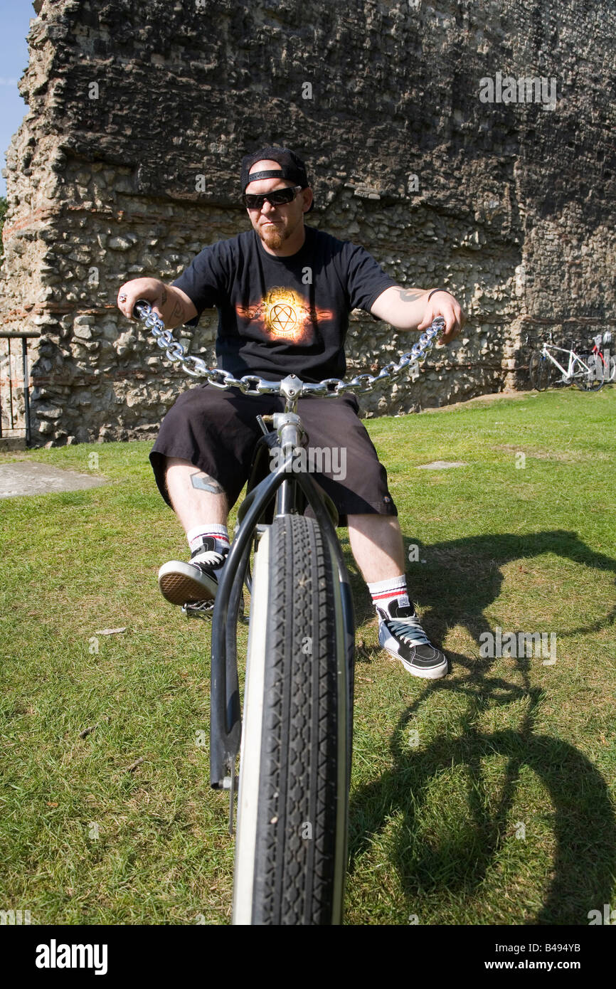 Big wheels bicycle hi-res stock photography and images - Alamy