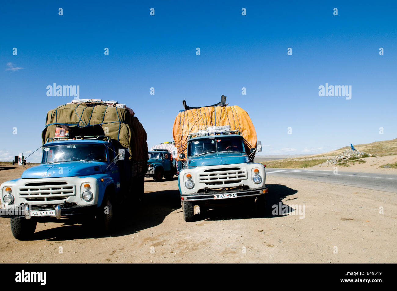 Mongolian transport hi-res stock photography and images - Alamy