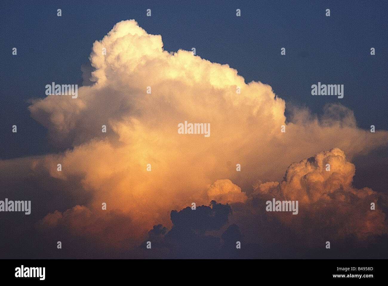 clouds at the sunset Stock Photo - Alamy