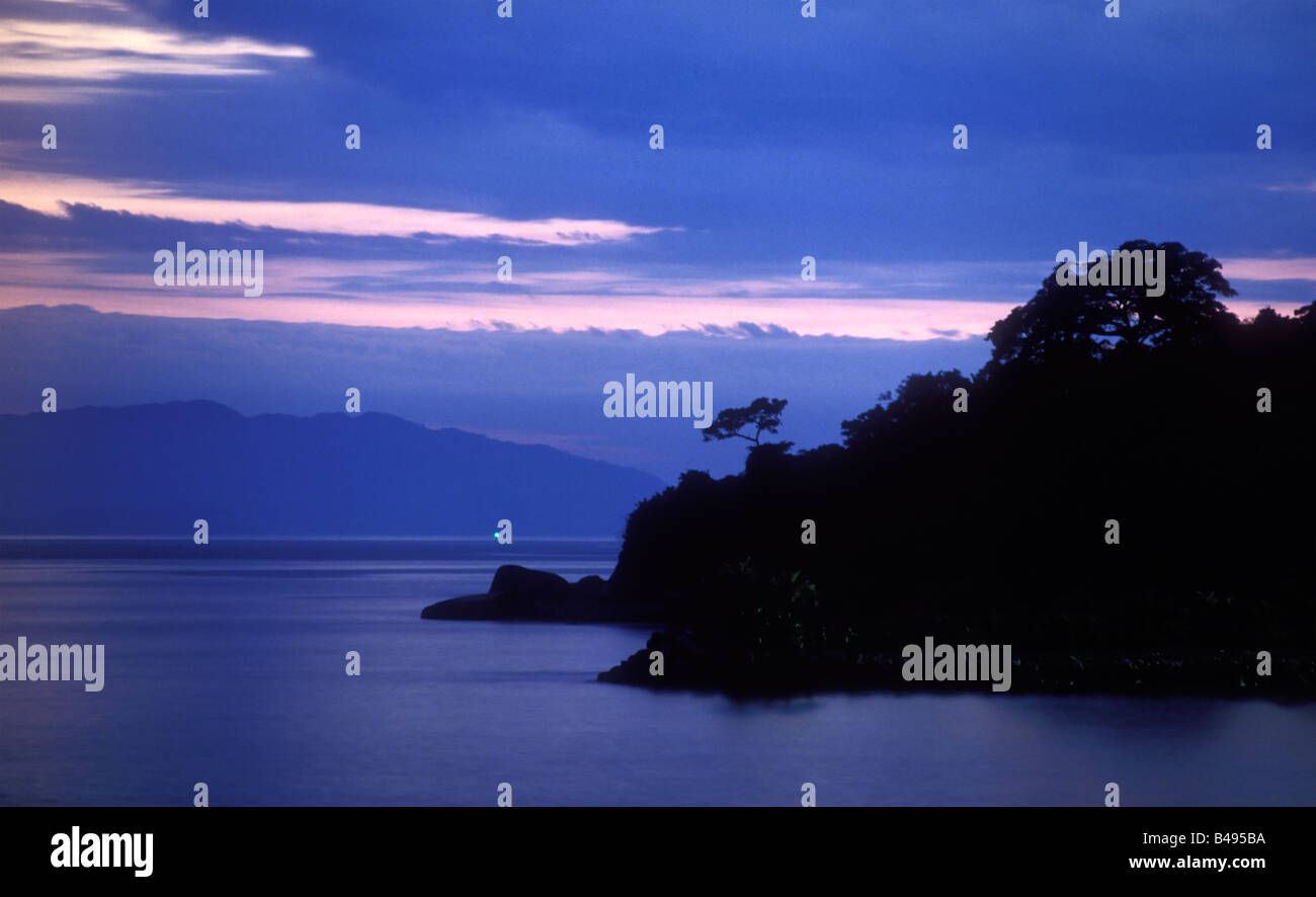Sunset in Brazil Stock Photo - Alamy