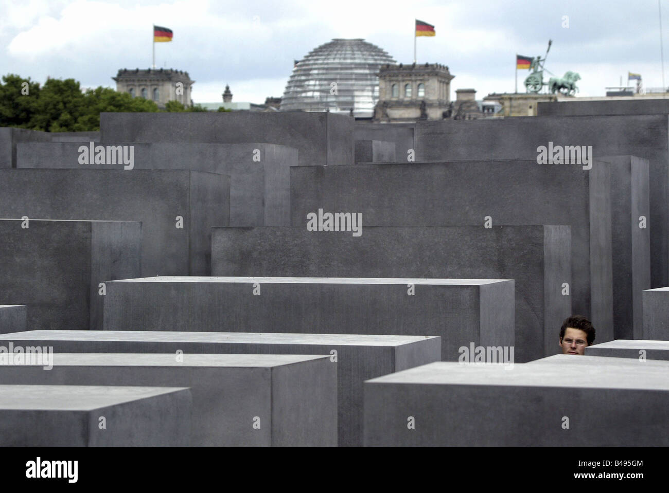 Memorial to the Murdered Jews of Europe, Berlin, Germany Stock Photo ...