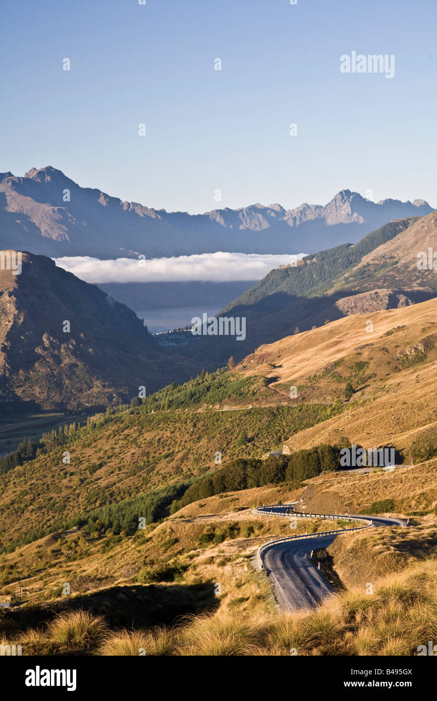 Crown range, New Zealand Stock Photo - Alamy