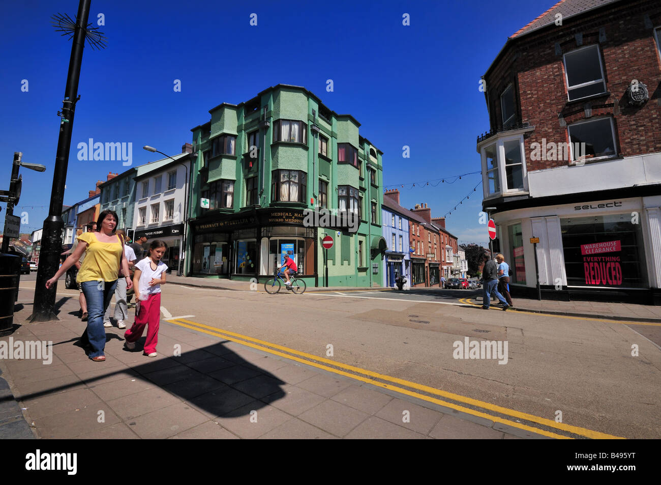 Cardigan, west Wales, UK Stock Photo - Alamy