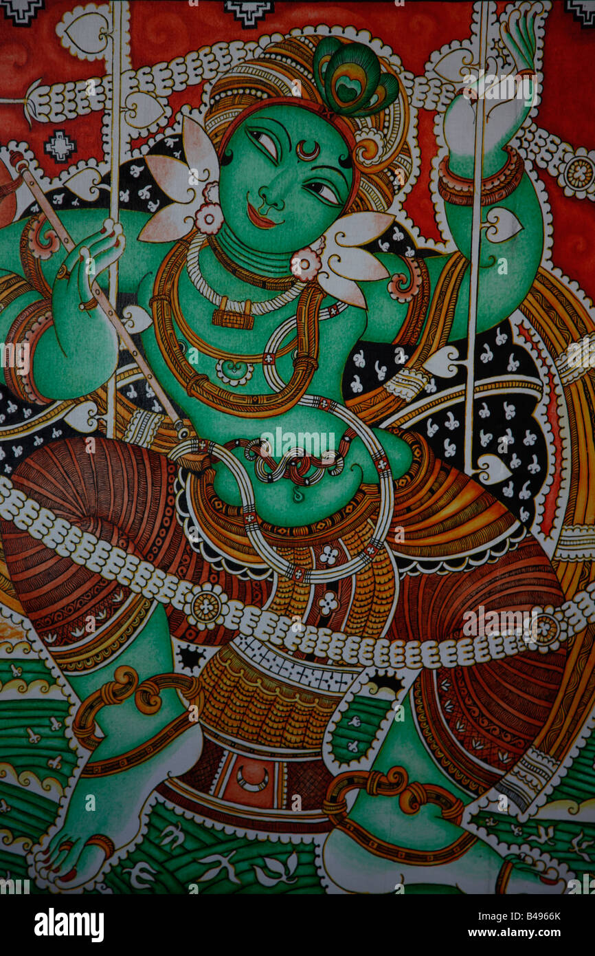 Indian mural hi-res stock photography and images - Alamy